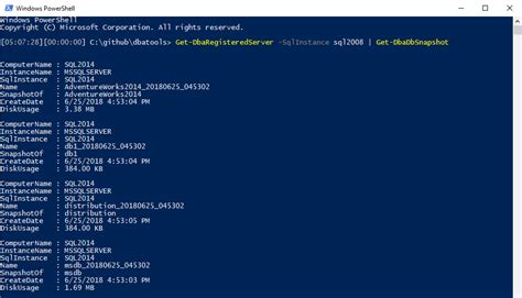 Simplifying Snapshots Dbatools