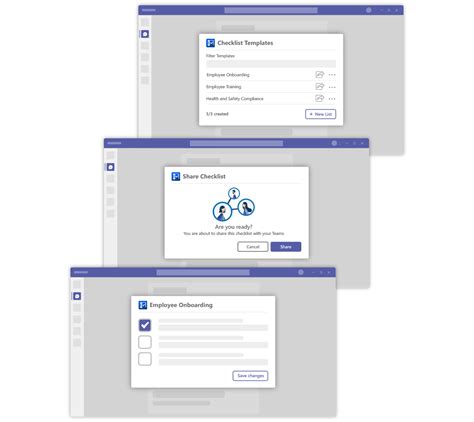 Check It Share Templated Checklists Microsoft Teams App