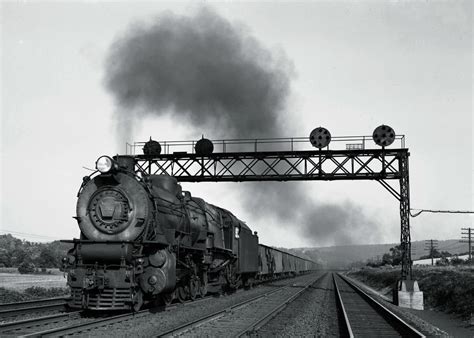 Prr M1 6887 Pulls A Coal Train Near Bailey Pa Photo By Donald W Furler [2435x1740] Trainporn