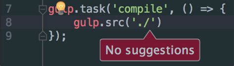 Macos How Can I Get Webstorm To Autocomplete Directories For Gulpsrc