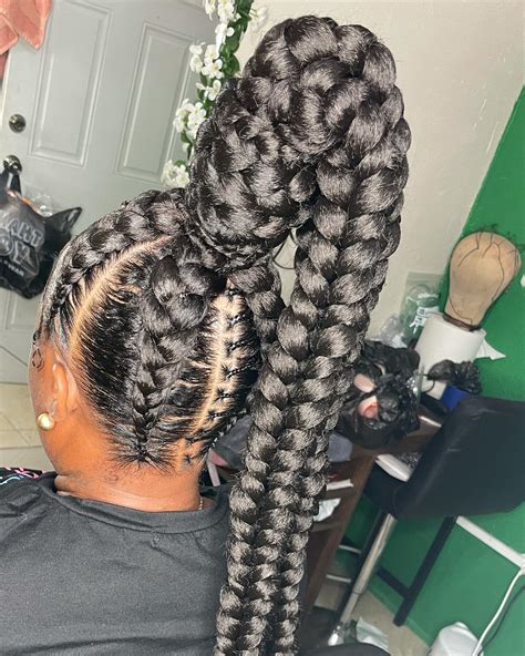 20 Jumbo Braids Hairstyles Braid Hairstyles
