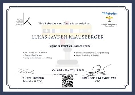 Klausberger Tsquaredrobotics