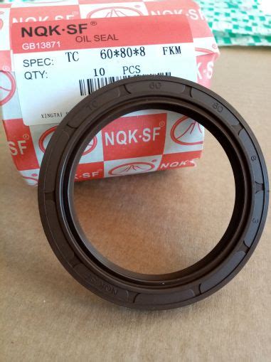 Oil seal AS 60x80x8 Viton NQK.SF/China - SATELLITE NIKIS