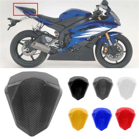 Yzf R6 06 07 Motorcycle Rear Tail Pillion Passenger Hard Seat Cover