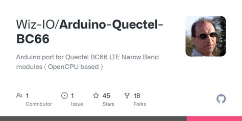 GitHub Wiz IO Arduino Quectel BC66 Arduino Port For Quectel BC66 LTE Narow Band Modules