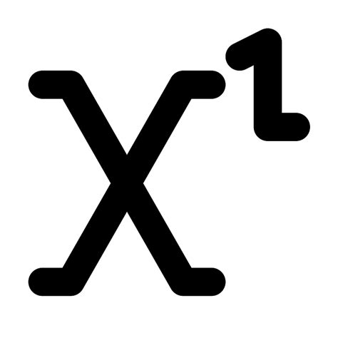 Superscript Vector Svg Icon Svg Repo