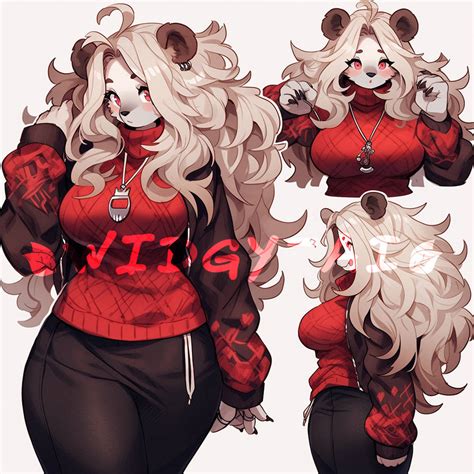 Thick Red Bear Ai Adopt 6 Closed By Widgy Ai On Deviantart