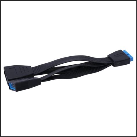 Utake Motherboard Usb Splitter Internal Usb Hub 19 Pin Usb 3 0 1 To 2
