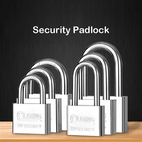 High Security Padlock Heavy Duty Safety Silver Security Lock Mangga Kunci 30mm 40mm 50mm 60mm