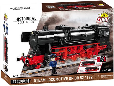 Steam Locomotive Drb Class 52ty 2 Train Brick Model Cobi 6283 1723