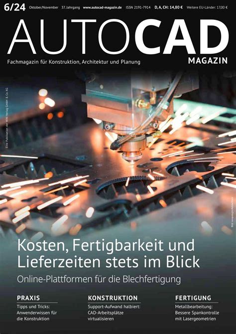 Autocad And Inventor Magazin 6 24 Digital