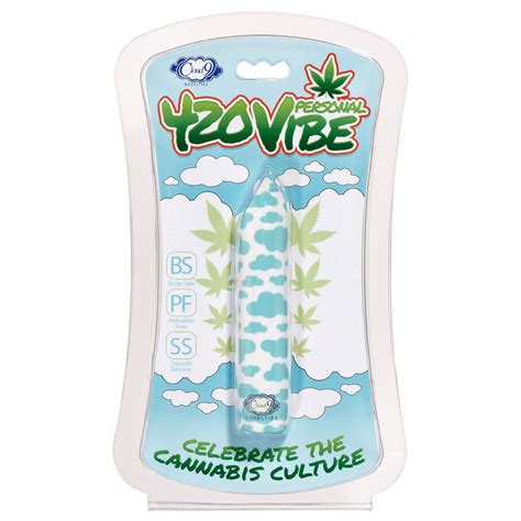 420 Slim Vibe White Blue Cloud