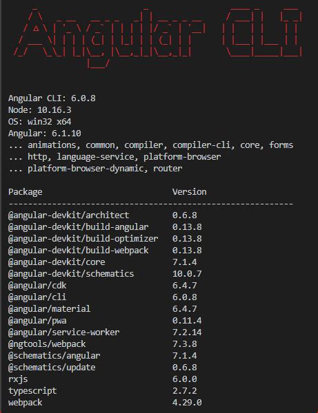 Typescript Cant Generate New Module In Angular Invalid Rule Result