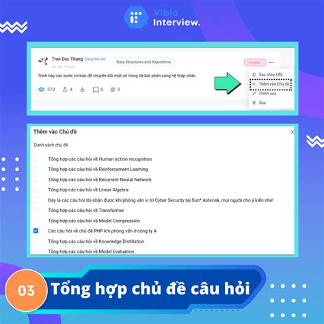 Giới Thiệu Các Tính Năng Chính Của Viblo Interview
