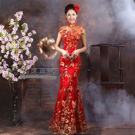 Chinese Wedding Dress Kua Kwa Qipao Cheongsam 2c Custom Make Avail