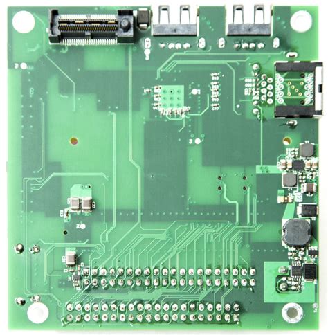 Pi 104 Carrier Board For Raspberry Pi Compute Modules Partially Complies With Pc 104 Onebank