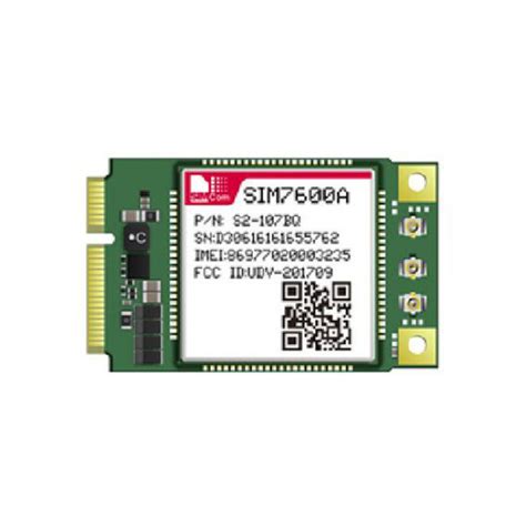 SIMCOM SIM7600A Mini PCIe 4G LTE Cat1 Cellular Module