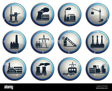 Werk Und Industrie Symbole Stockfotografie Alamy
