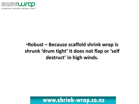 PPT Scaffold Shrink Wrapping How To Shrink Wrap Scaffolding