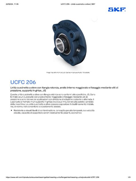 SKF Ucfc 206 | PDF