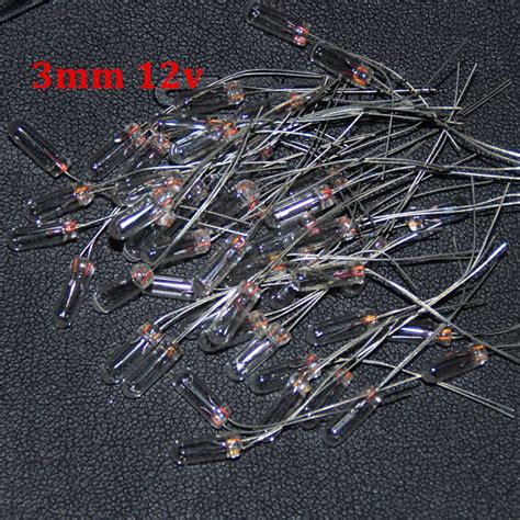 Aliexpress.com : Buy 50pcs Edison Miniature 3mm 12v Lamp Bulb Bombilla ...