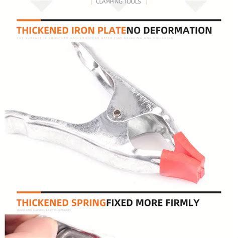 강력한 A 클립 6인치 7인치 9인치 두께 및 두께 고정 클립 스톤 목공 금형 스프링 A 클립 Temu South Korea