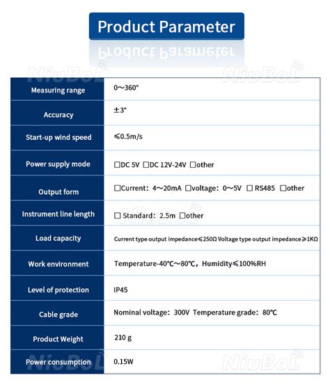 How To Use The Wind Direction Sensor And Precautions