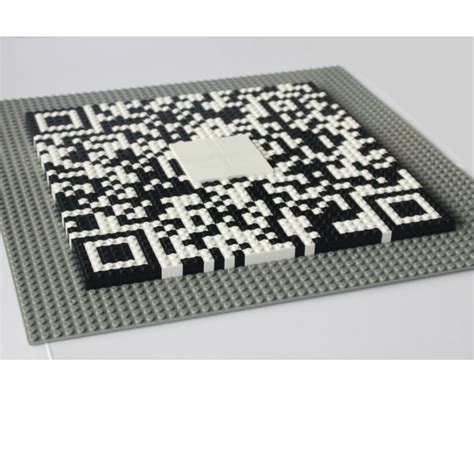 Available Now DIY Your Own QR Qr Q R Code Using Lego Type Display Design Signage Hobbies