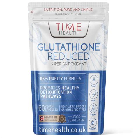 L-Glutathione Reduced - Super Antioxidant - 320mg Premium Glutathione ...