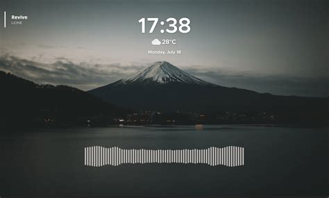 Modular Clocks Rrainmeter