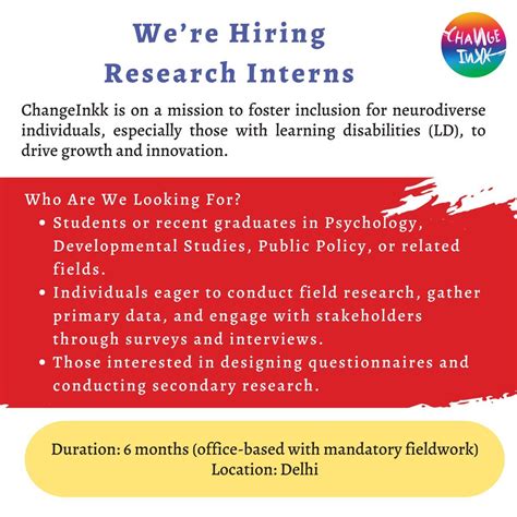 Vanshika Garg On Linkedin Hiring Intern Internship Research