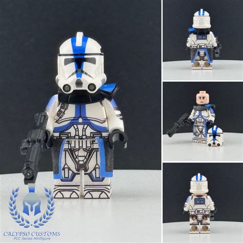 Calypso Customs 501st Elite Clone Commander Custom Printed Pcc Series Minifigure