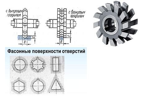 Назначение фрез