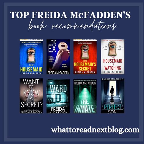 Freida Mcfaddens Best Books Ranked A Quick Guide What To Read Next