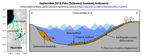 a large submarine landslide contributed to the september 2018 palu