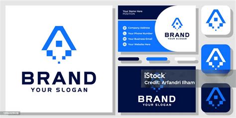 초기 편지 디지털 기술 혁신 시작 명함 템플릿으로 현대 로고 디자인 개념에 대한 스톡 벡터 아트 및 기타 이미지 개념 개념 기호 과학 Istock