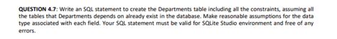 Solved Task 4 Relational Database Model This Section