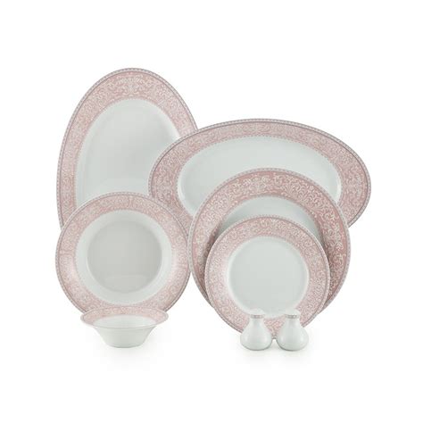 قیمت و خرید سرویس چینی 35 پارچه غذاخوری چینی زرین ایران طرح شهرزاد مدل