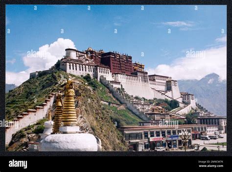 The Potala Palace Is The Former Main Residence Of The Spiritual Leader