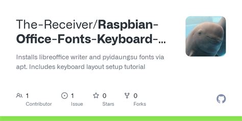 Github The Receiverraspbian Office Fonts Keyboard Installation