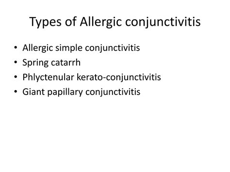 Conjunctivities Prevention Occupational Health Pptx