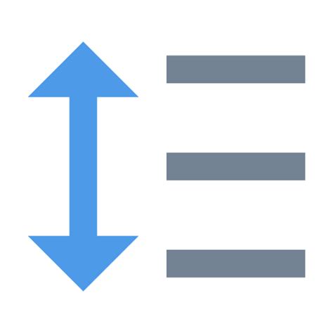 Format Line Spacing Text Icon Download On Iconfinder