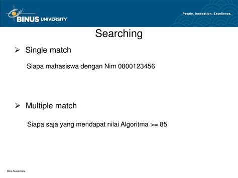 ppt algoritma searching pertemuan 13 powerpoint presentation free