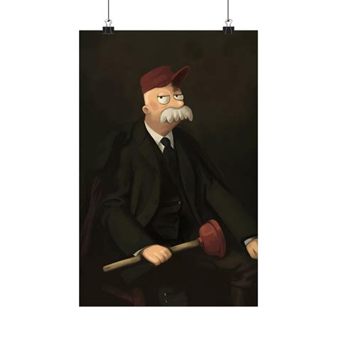 Futurama Scruffy The Janitor As Teddy Roosevelt Famous Presidential