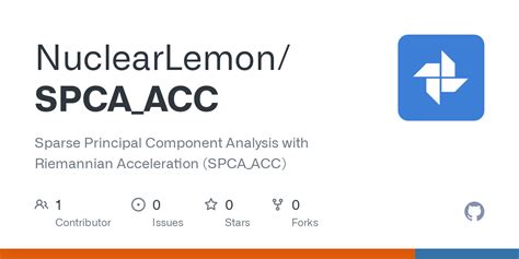 Github Nuclearlemonspcaacc Sparse Principal Component Analysis
