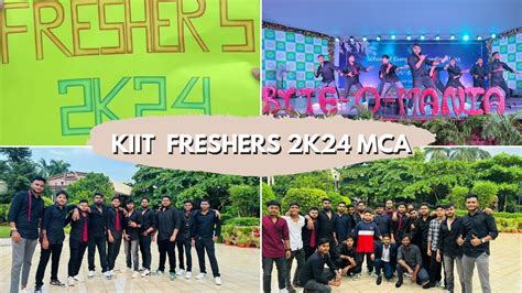 Freshers 2k24 Kiituniversity Byte O Mania Mca Students Youtube
