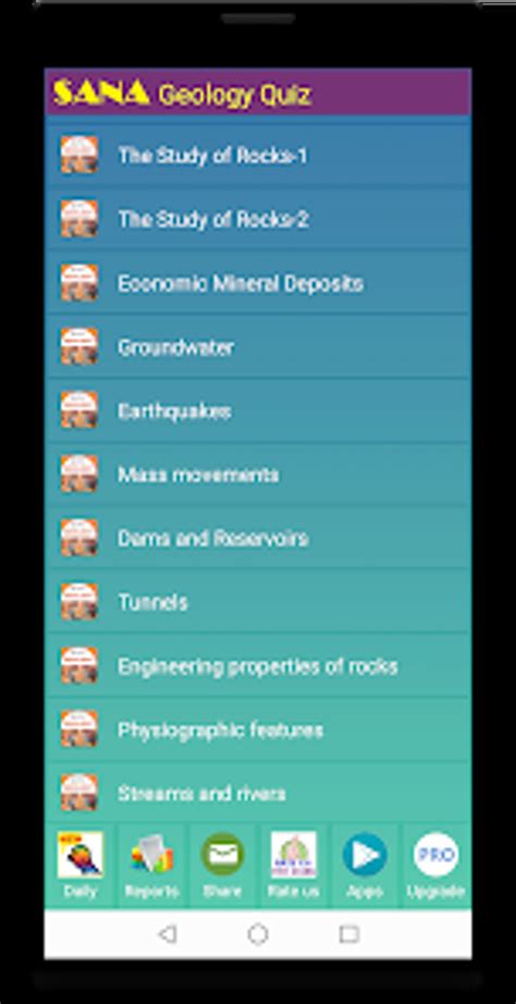 Geology Quiz For Android Download