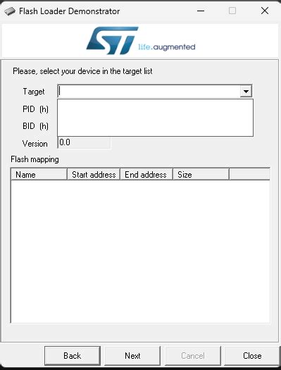 Solved Stm32 Flash Loader Demonstrator Um0462 Stmicroelectronics