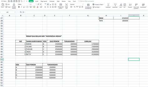 Menghitung Gaji Dengan Rumus Excel Vlookup Beserta Contohnya Adh Eroppa