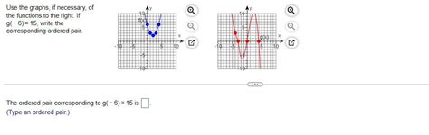 Solved Use The Graphs If Necessary Of The Functions To The Chegg Com
